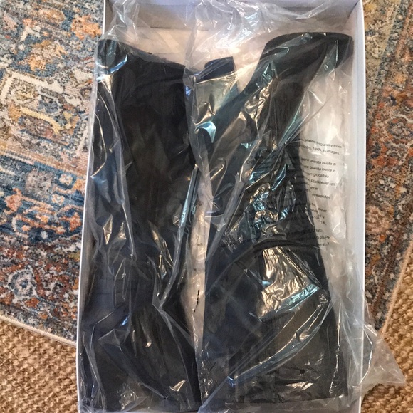 JustFab | Shoes | Tall Black Boots | Poshmark